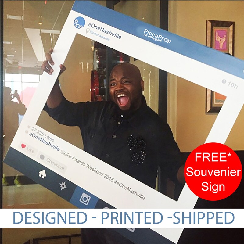 Instagram Photo Frame Prop - Etsy