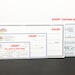 Giant Check DESIGN ONLY Template -oversize Check 12x24", 18x36" or ...