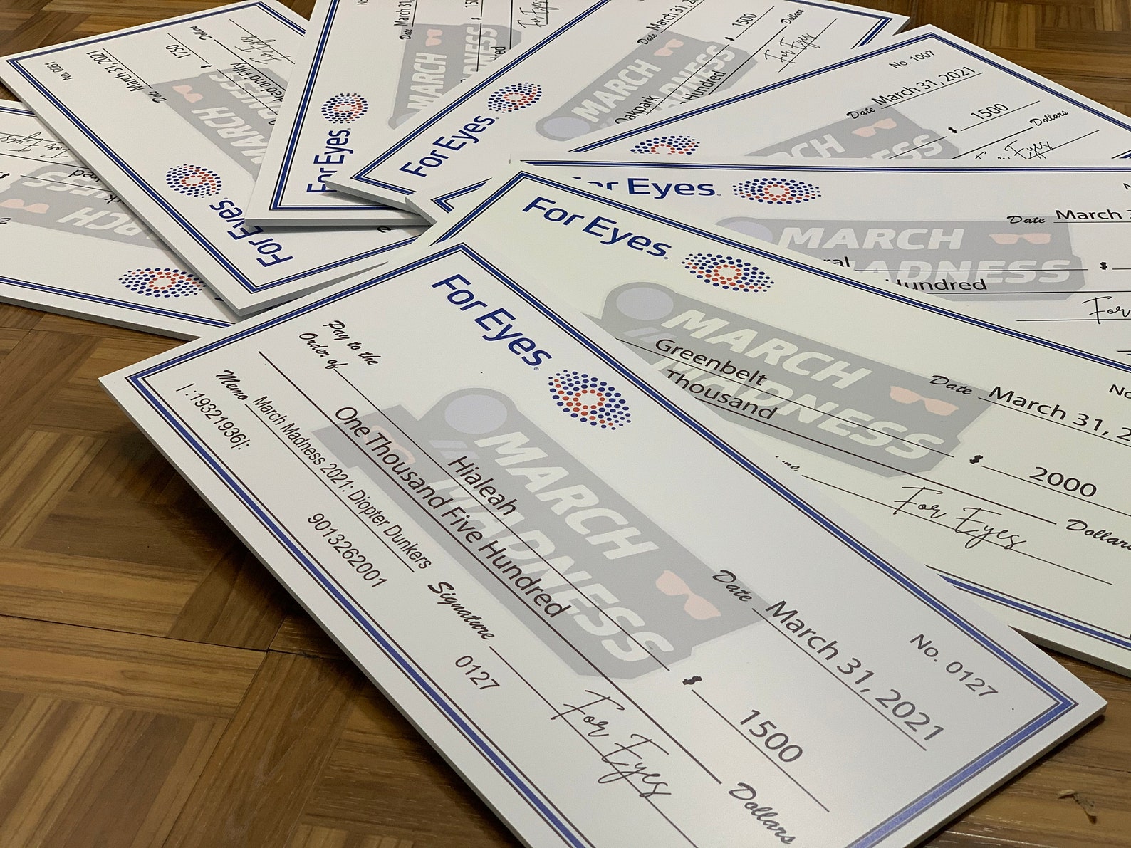 Giant Check Fake Oversize Check Novelty Check printed - Etsy