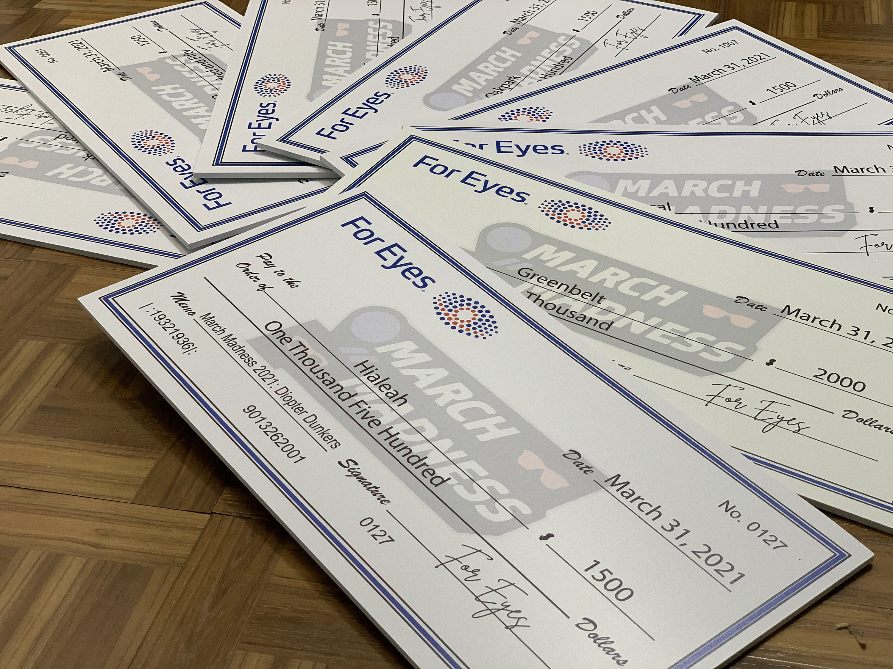 Giant Check Fake Oversize Check Novelty Check printed - Etsy