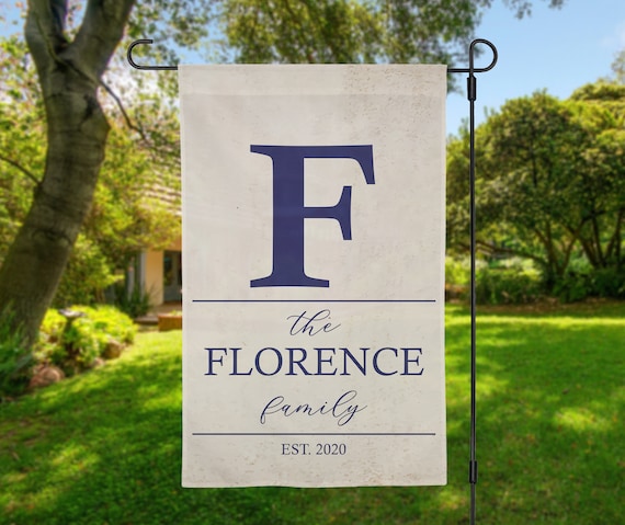 Personalized Garden Flag Outdoor Decor- Personalized Address Garden ...