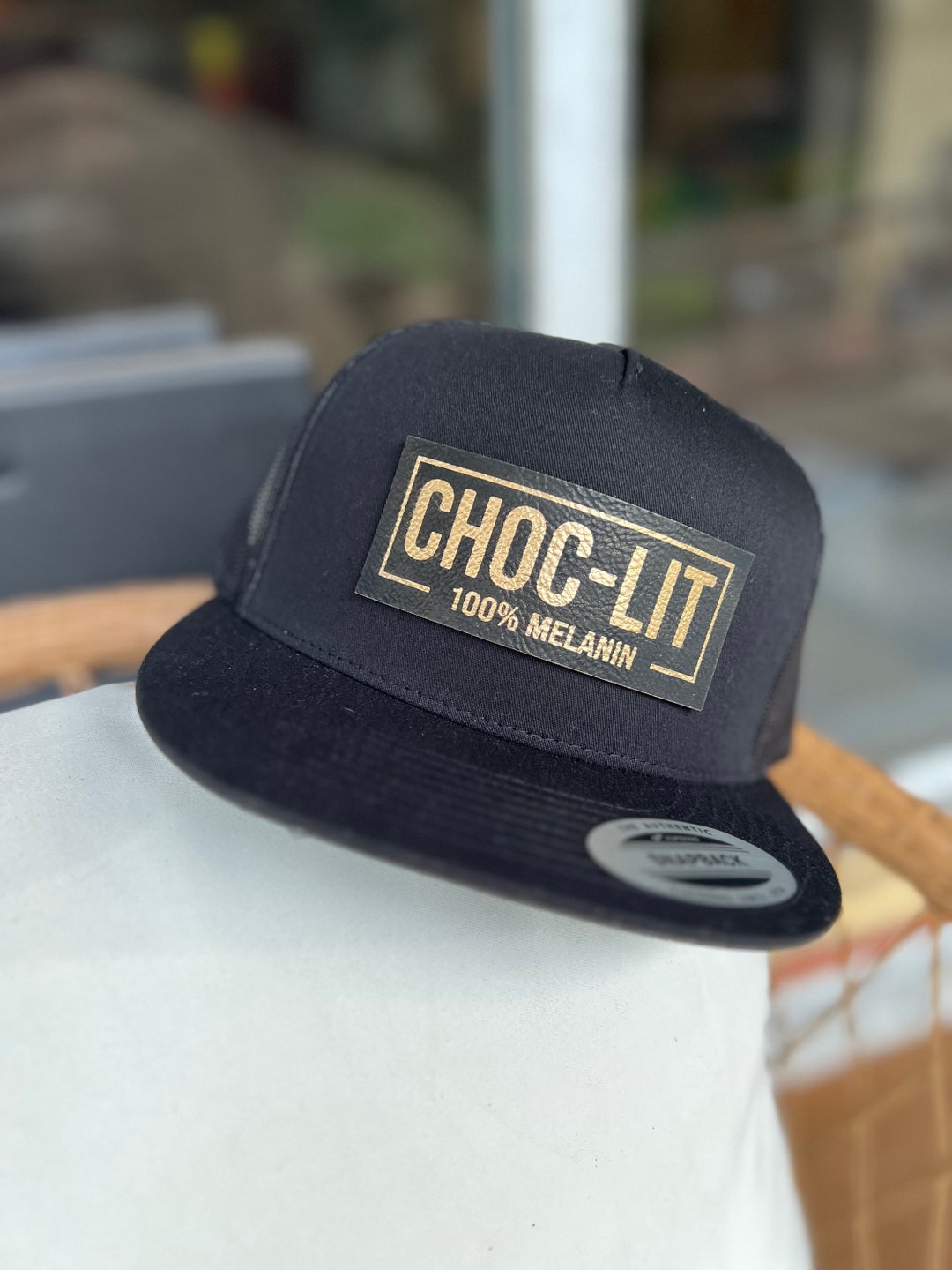 Choco-lit 100% Melanin Trucker Hat, Black Girl Magic Hat, Melanin ...