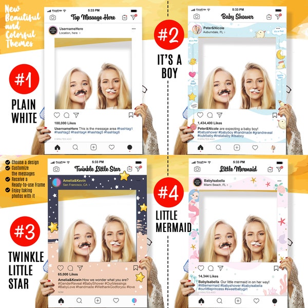 Personalized Selfie Frame - Etsy