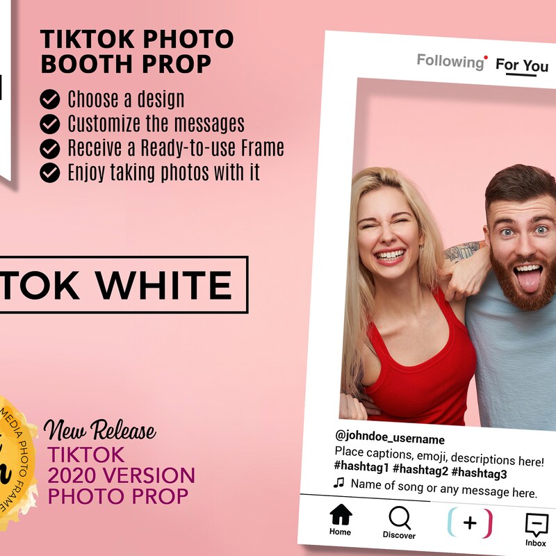 Tik Tok Backdrop - Etsy
