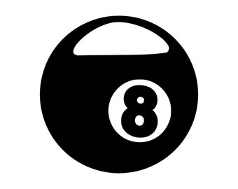 8 ball svg | Etsy