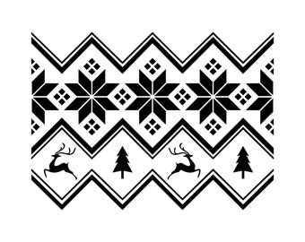 Nordic pattern | Etsy