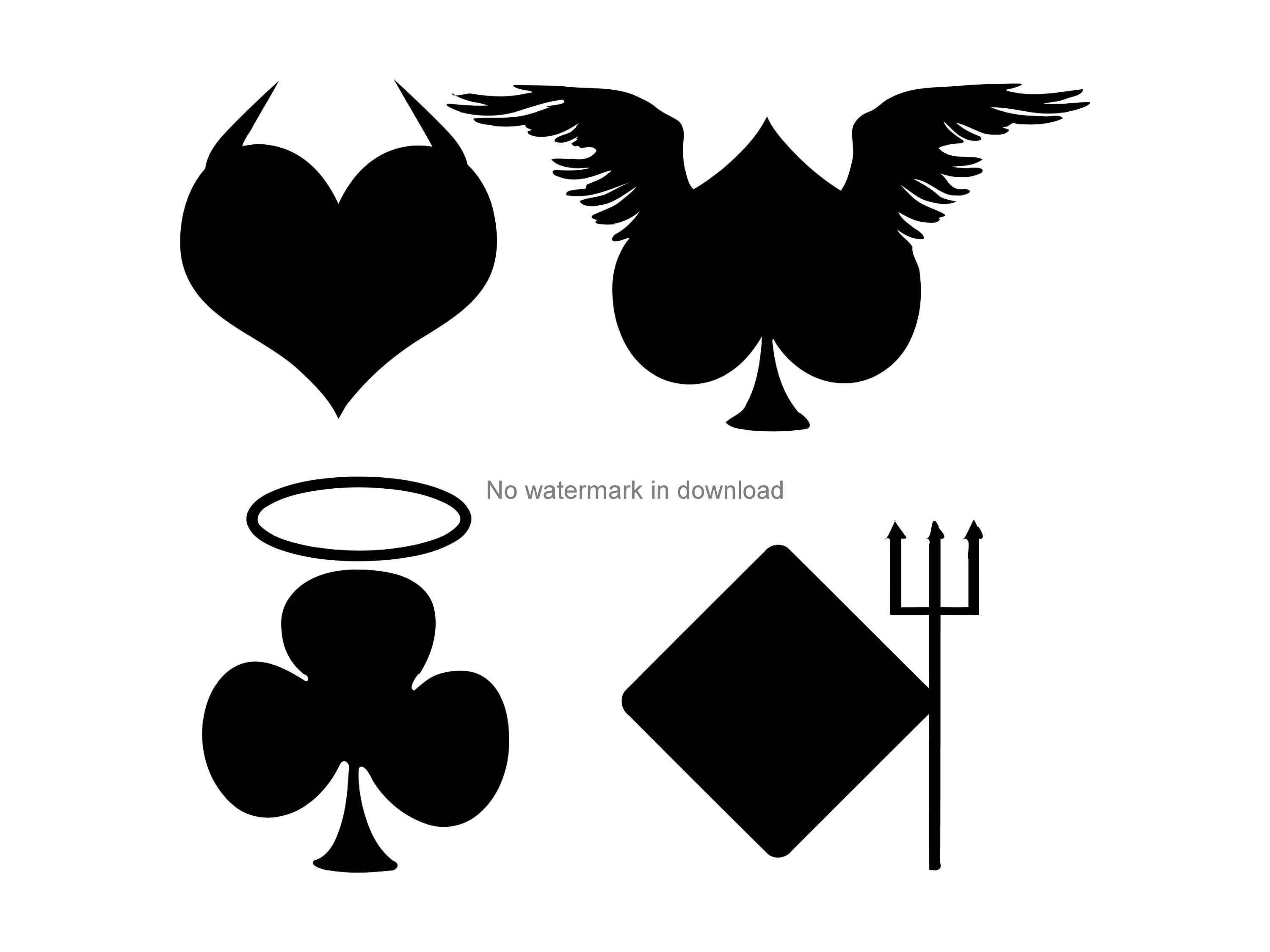 Poker Svg File Casino Svg Poker Printable Clipart Poker Svg | Etsy