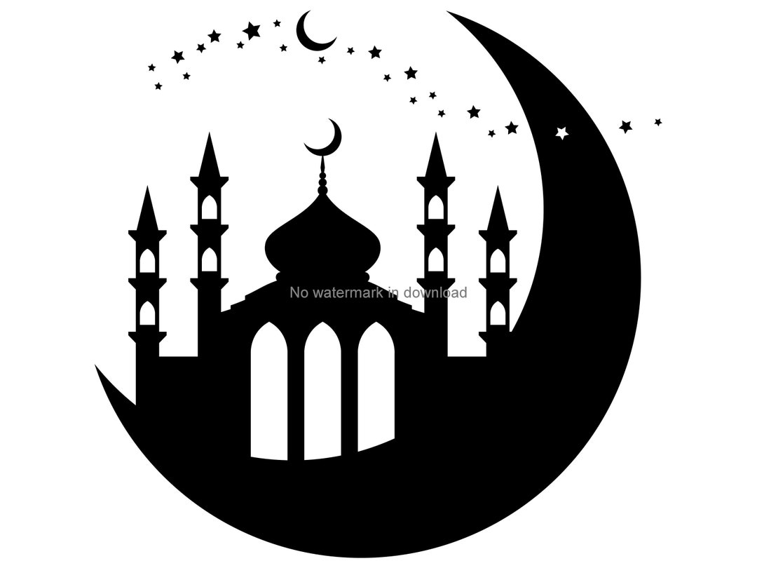 Mosque Image File, Mosque Cut File, Mosque Dxf File, Mosque Cutting ...