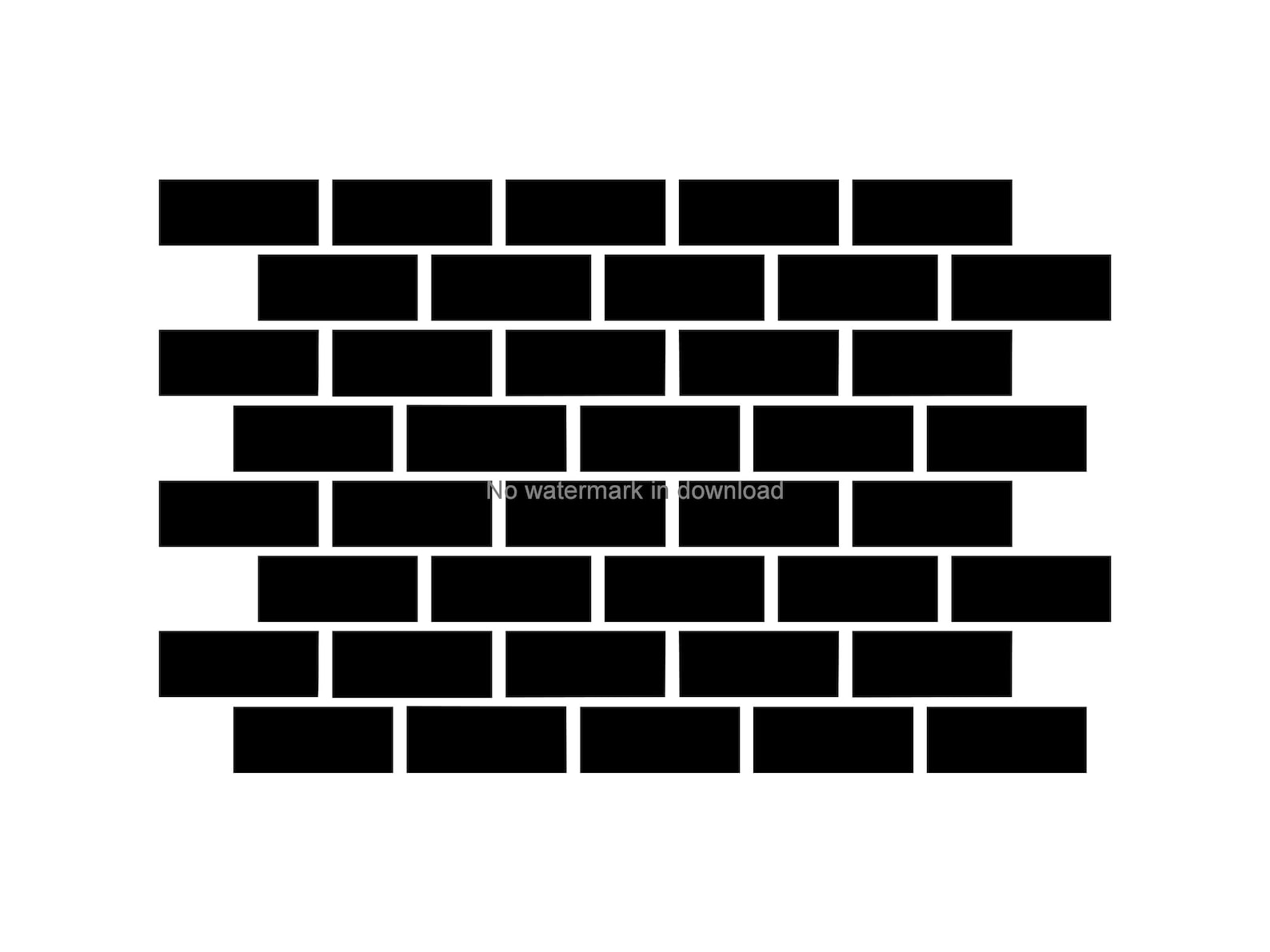 Brick Svg Image Brick Wall Cutting Svg Brick Svg Clipart | Etsy