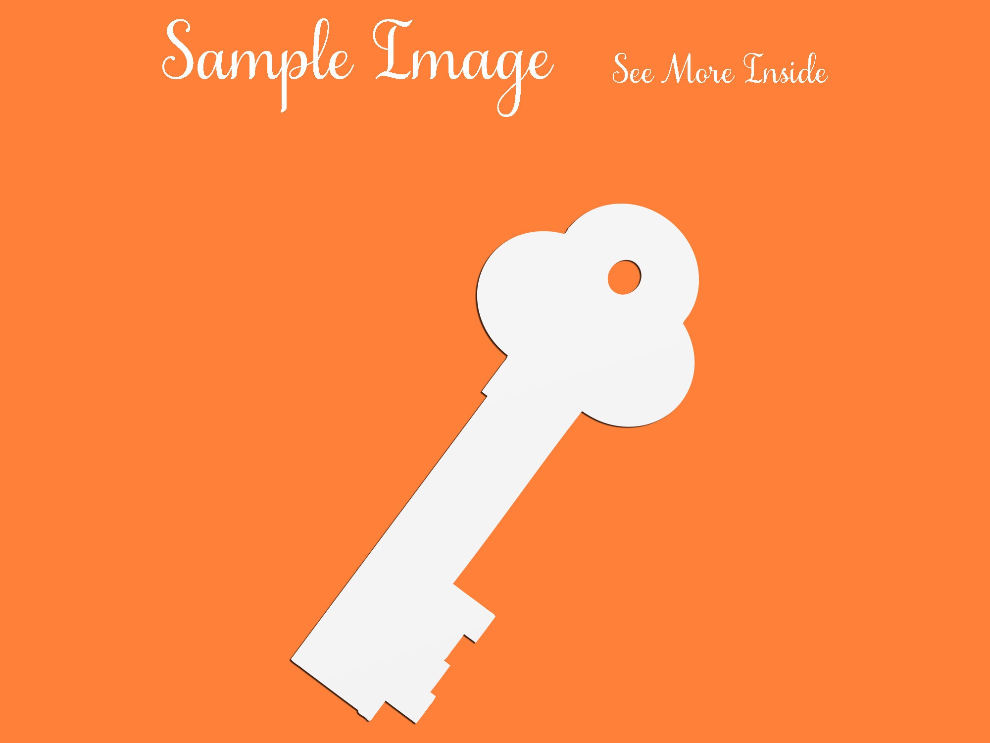 Key Scrapbooking Key Cutting Clipart Key Silhouette Files - Etsy