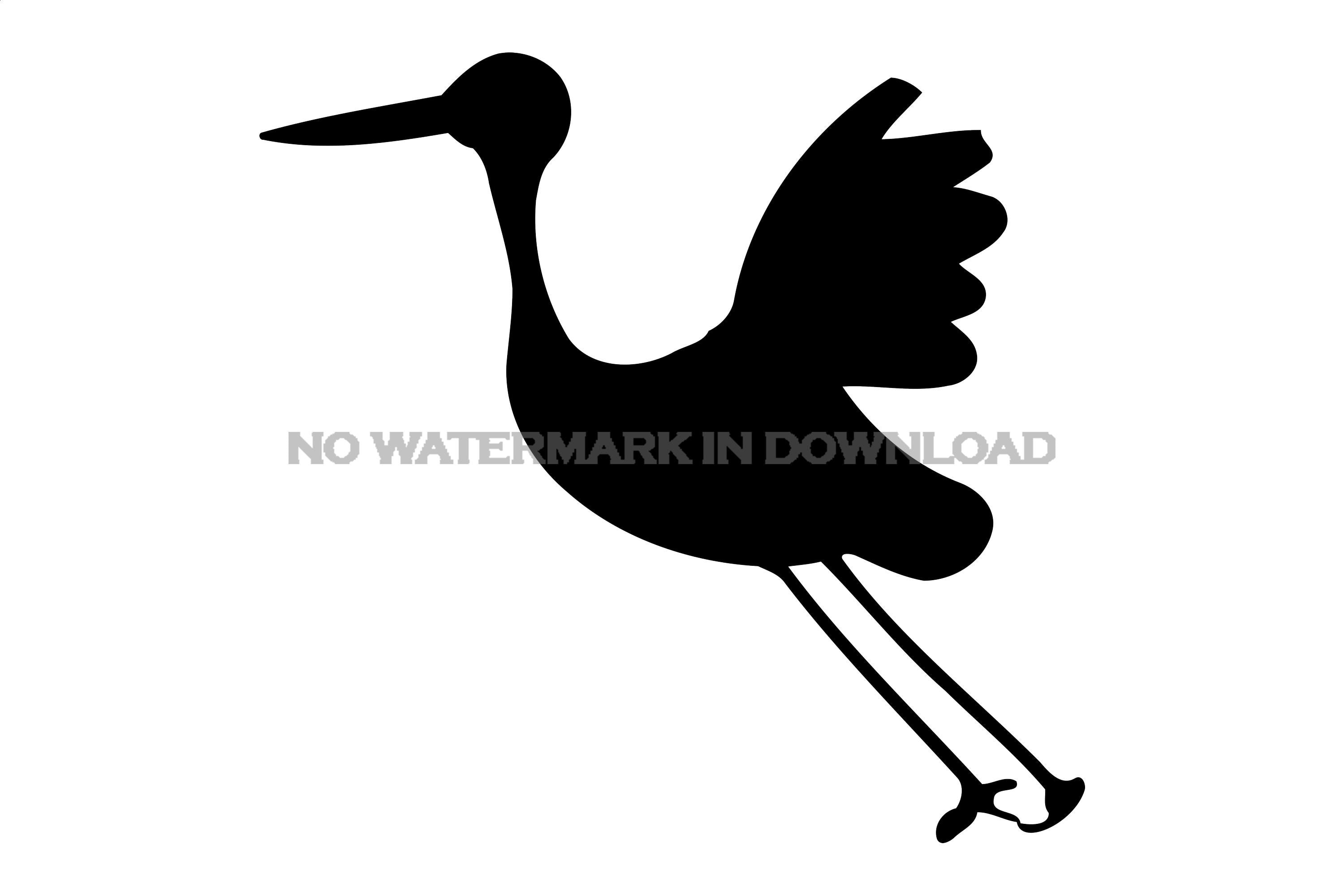 Stork Clipart Image, Stork Clipart, Digital Stork Clipart, Stork PNG ...