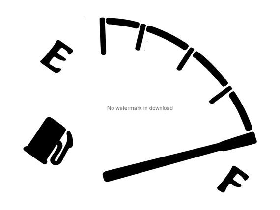 Fuel Gauge Svg Cut File Fuel Gauge Cut Files Fuel Gauge Dxf - Etsy Israel