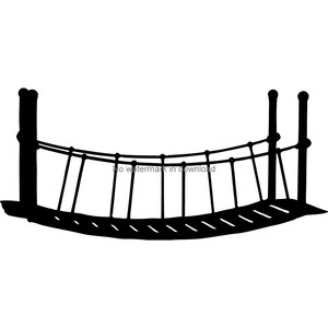 Bridge Dxf, Bridge Image, Bridge Cut Files for Cutting, Bridge Svg ...