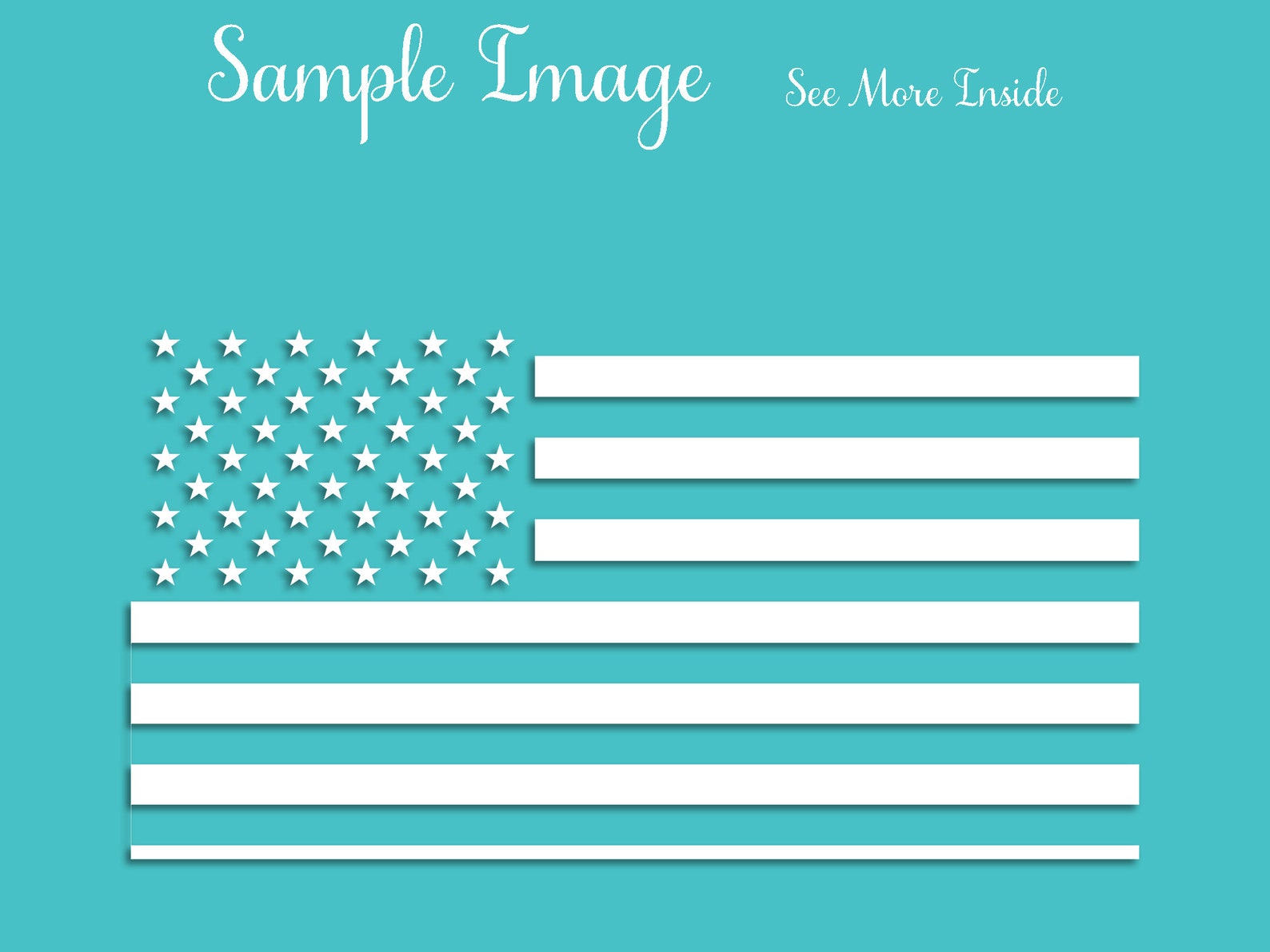 American Flag SVG: Patriotic Clipart, USA Vector (digital Download) - Etsy