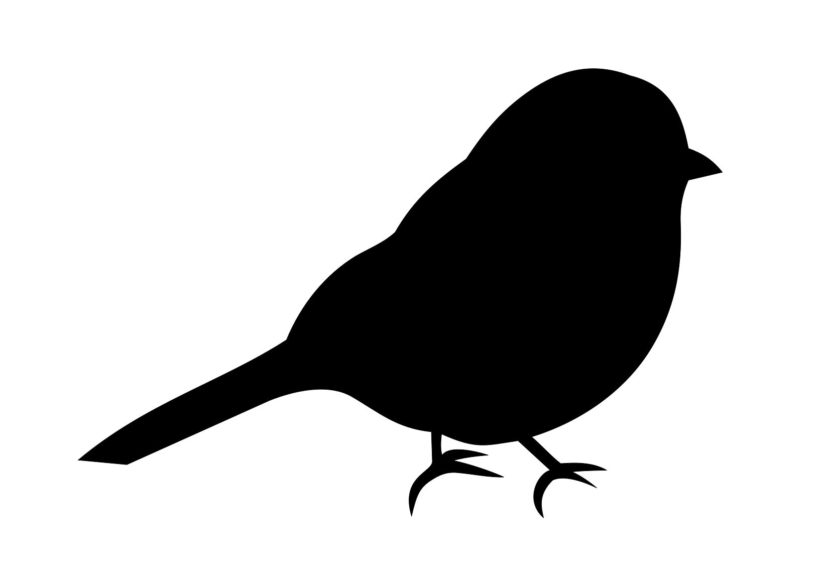 Chickadee Silhouette