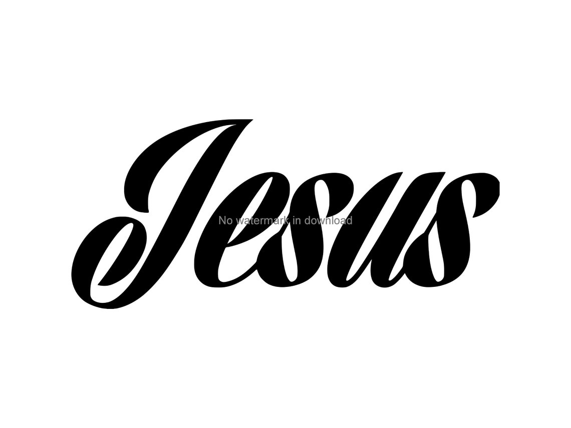 Jesus Svg Files for Cutting Jesus Printable Clipart Jesus - Etsy