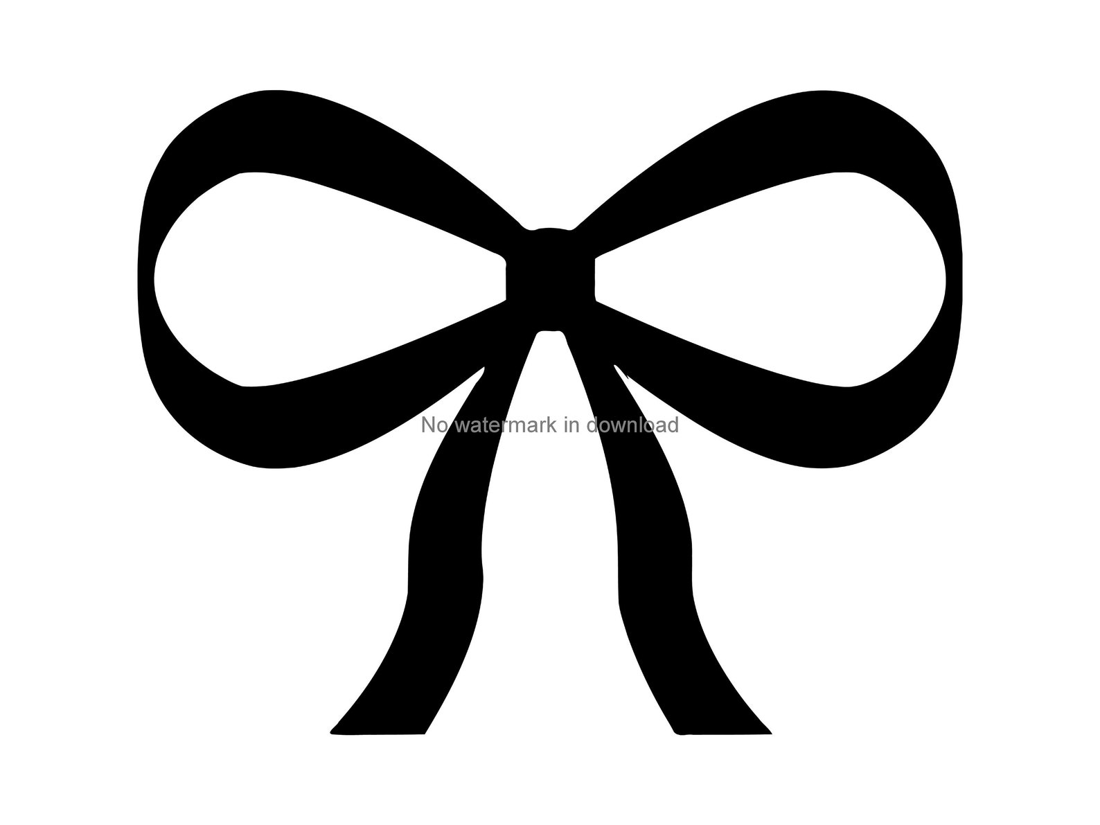 Bow SVG Cut File: Clip Art Download (PNG, DXF) - Etsy