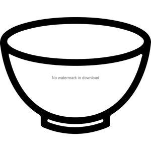 Bowl Iron on Svg, Bowl Printable Images, Bowl Cut Files, Bowl Svg Image ...