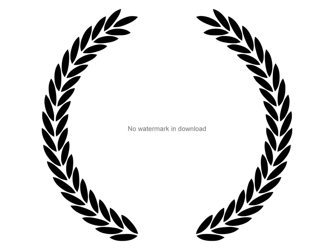Laurel Wreath SVG Cut File: Vector Image (digital Download) - Etsy