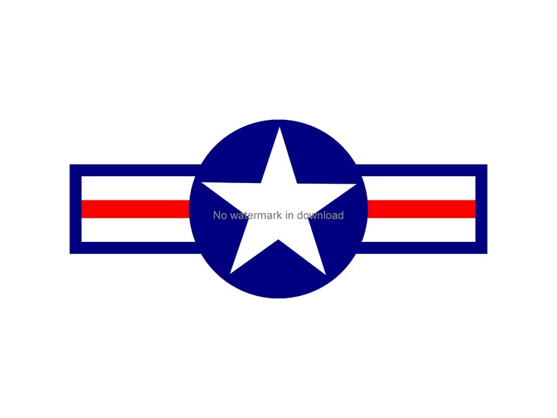 Air Force Logo SVG: Vector Clipart for T-shirts (digital Download ...