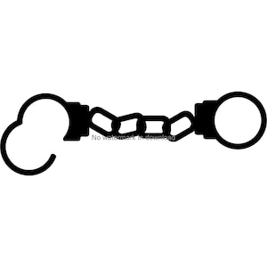 Hand Cuffs Clipart, Hand Cuffs Svg, Police Svg, Hand Cuffs Silhouette ...