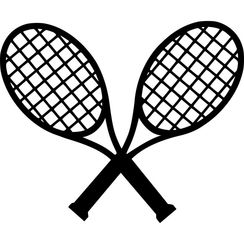 Tennis Racket Svg - Etsy