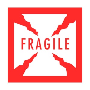 Fragile Sticker Svg Clipart Image Fragile Label Svg Silhouette Cut File ...