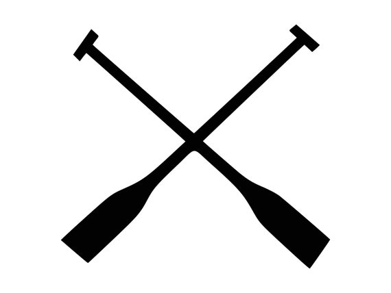 Oars Svg Boat Oars Svg Canoe Oars Clipart Boat Paddles Cut | Etsy