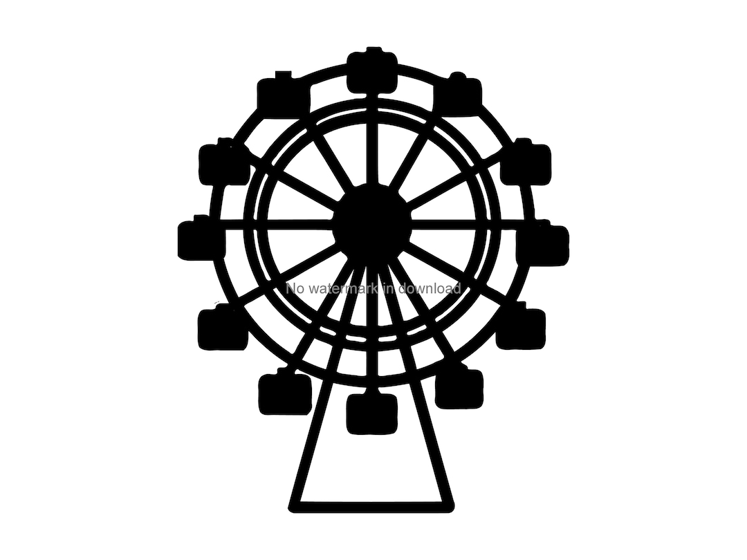 Ferris Wheel Cutting Cut Files, Ferris Wheel Cutting Image, Ferris ...