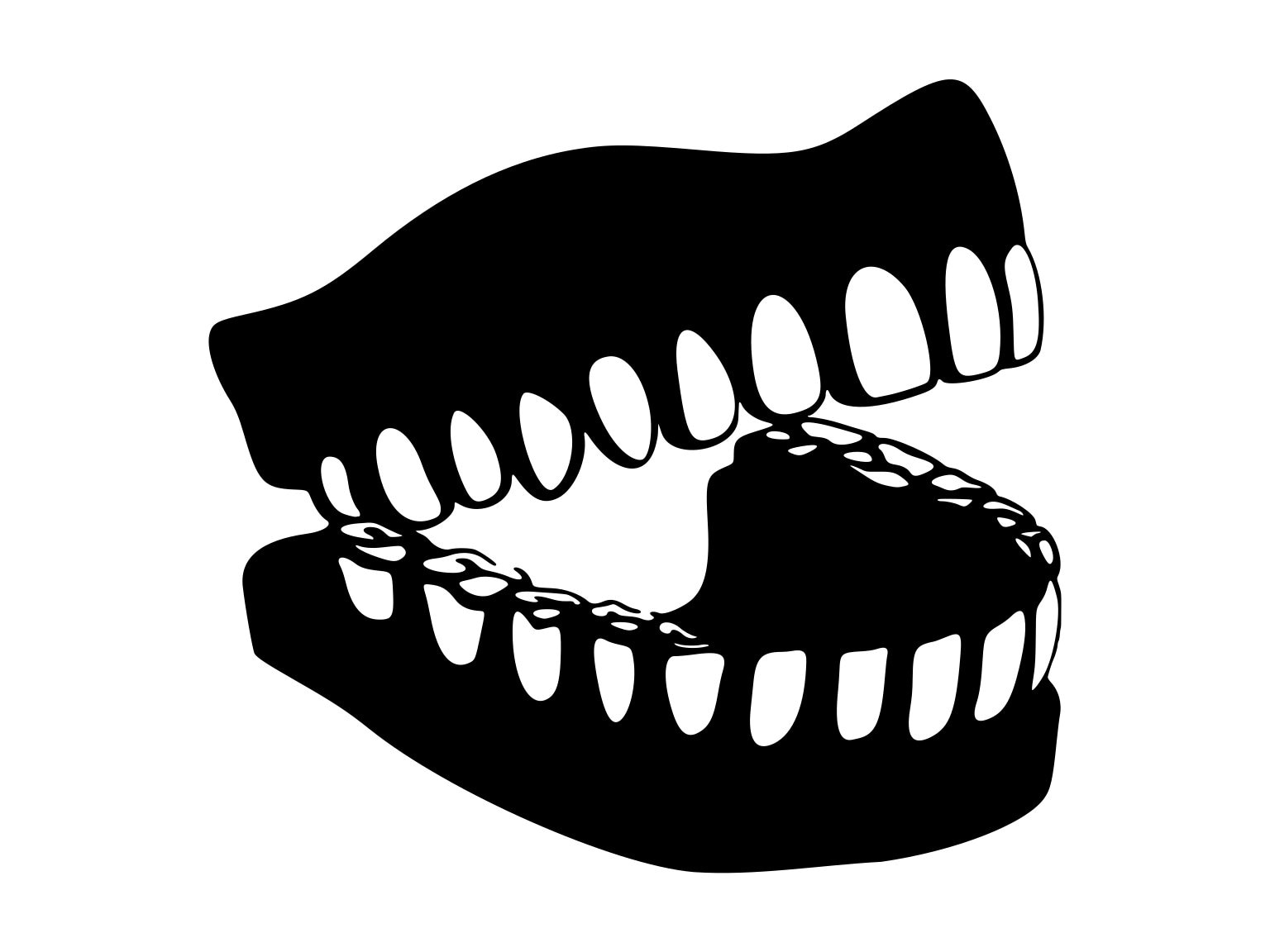 Dentures Clipart