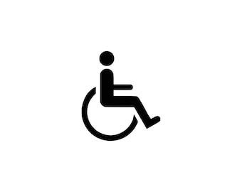 Wheelchair Svg Wheel Chair Svg Wheelchair Sign Svg Wheelchair Access ...