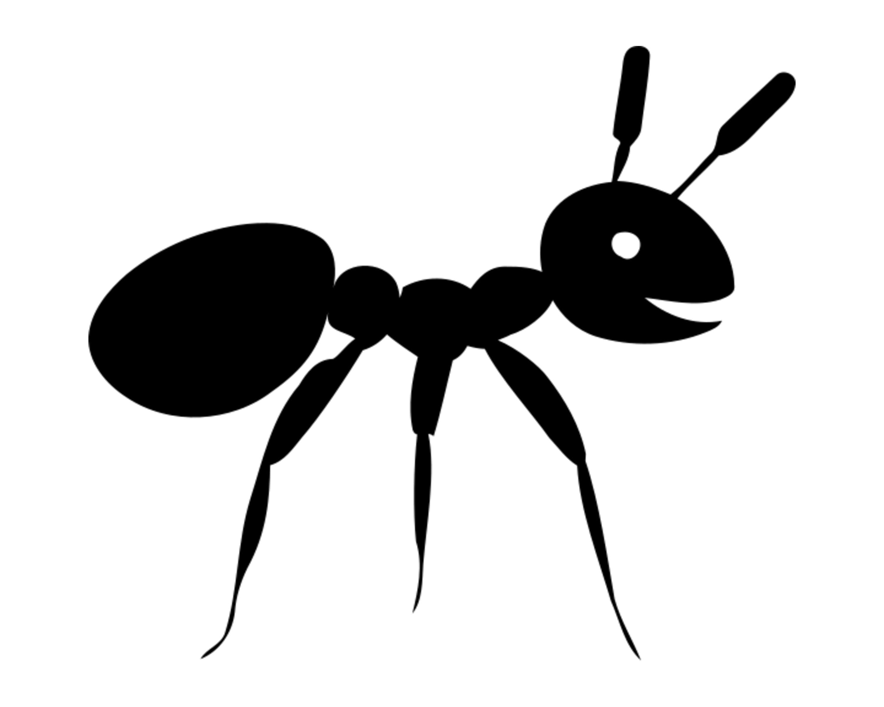 Ant Clip Art Svg Smiling Ant Pdf Image File Ant Picture Png Etsy