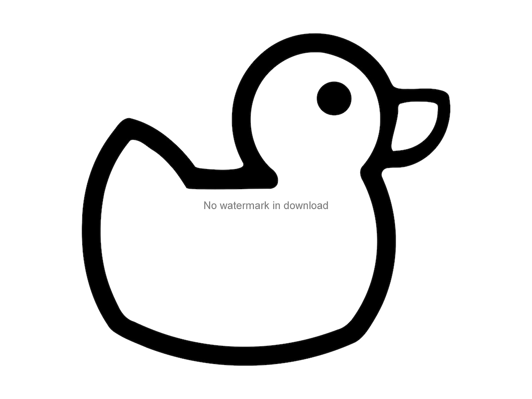 Eend Svg Vector, Badeend Svg Clipart, Duck Clipart, Duck Laser Svg ...