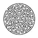 Maze Dxf Cut File, Maze Silhouette Svg, Maze Cut File, Maze Svg Cutting ...