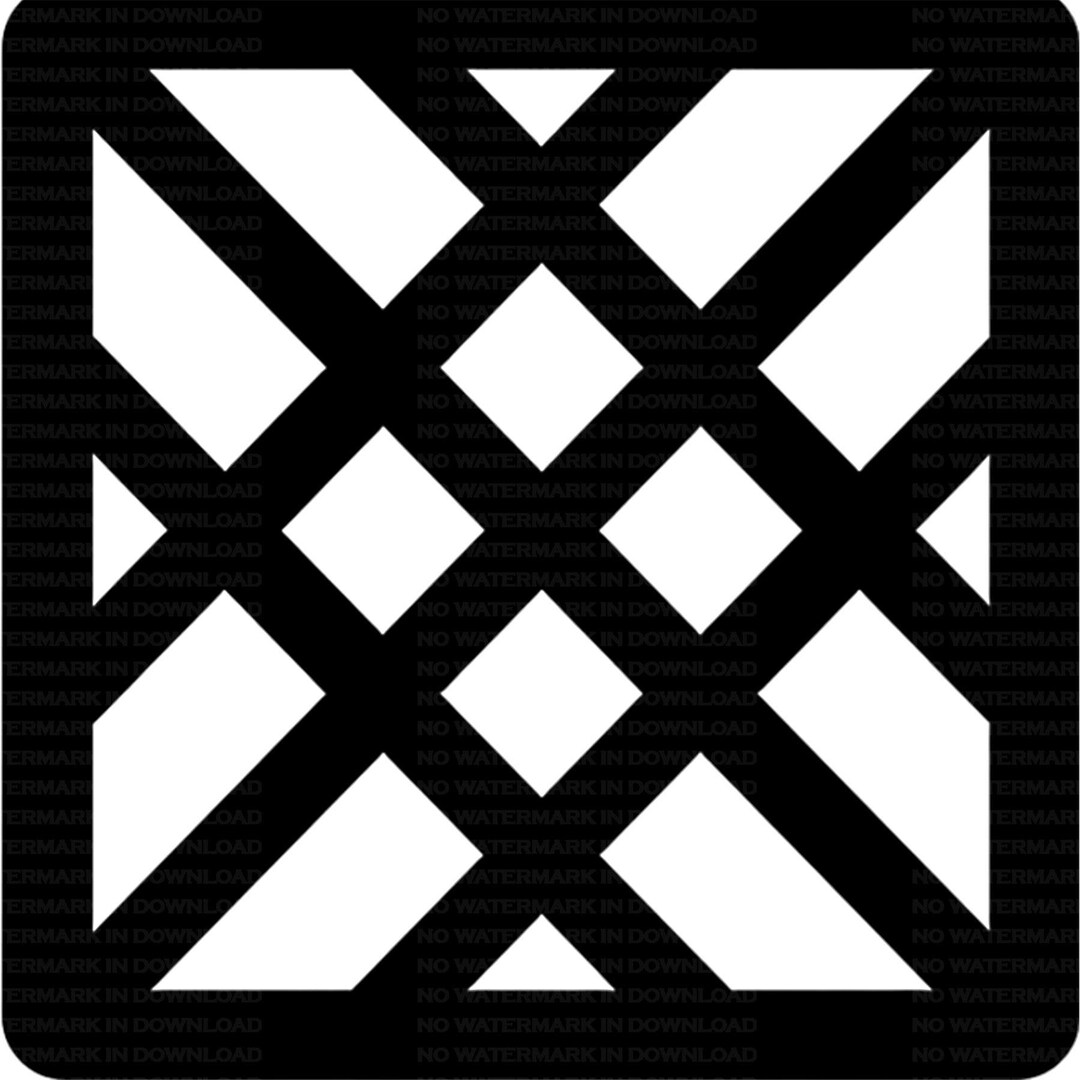 Geometric Diamond Pattern Clipart: Modern Sublimation Design (digital ...