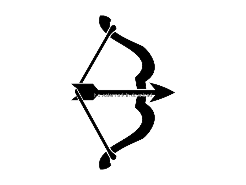 Pijl en boog svg clipart pijl en boog svg vector pijl en - Etsy België