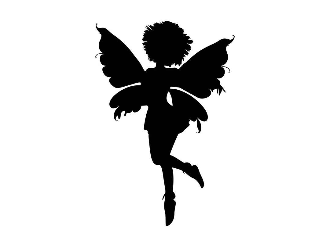 Princess Fairy Svg Fairy Svg Fairy Silhouette Svg Cutting File Clipart ...
