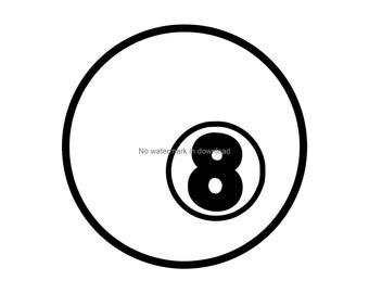 8 Ball Cutting File - Etsy