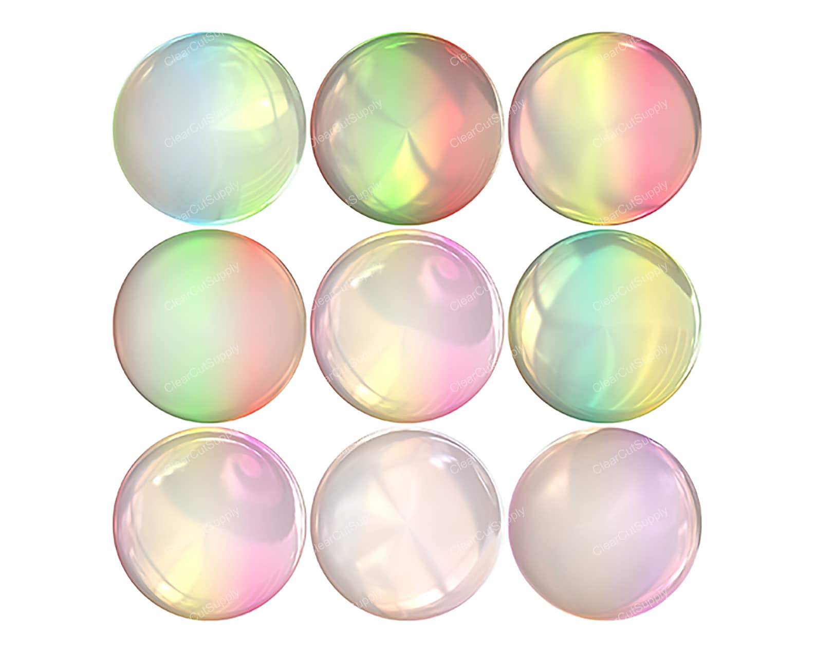 30 Transparent Bubbles PNG Unique Bubbles for Creating - Etsy