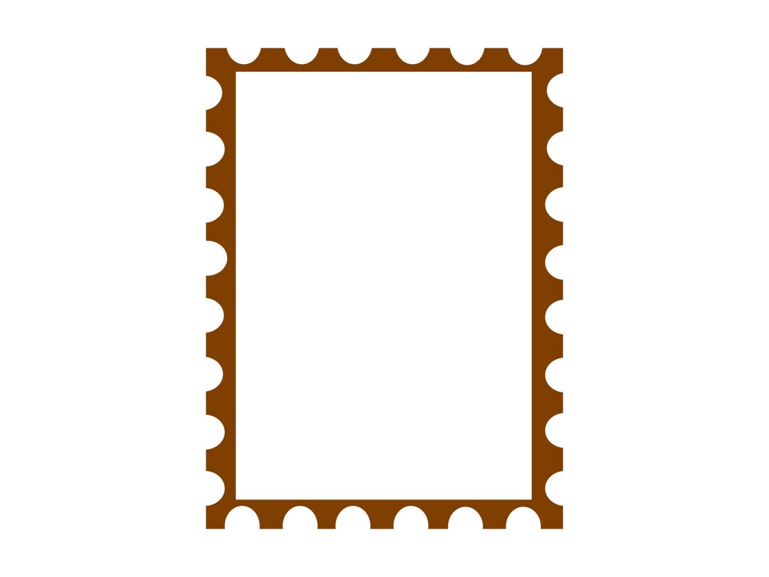 Blank Postage Stamp Clip Art