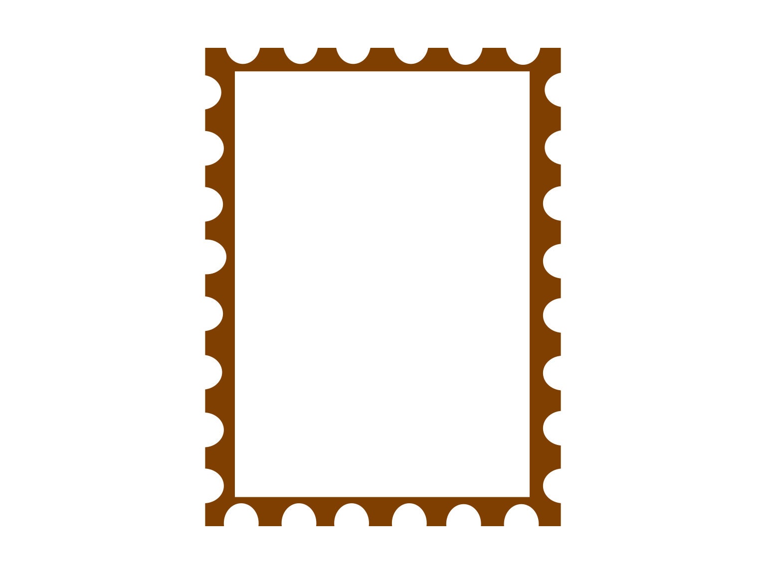 Postage Stamp Vector