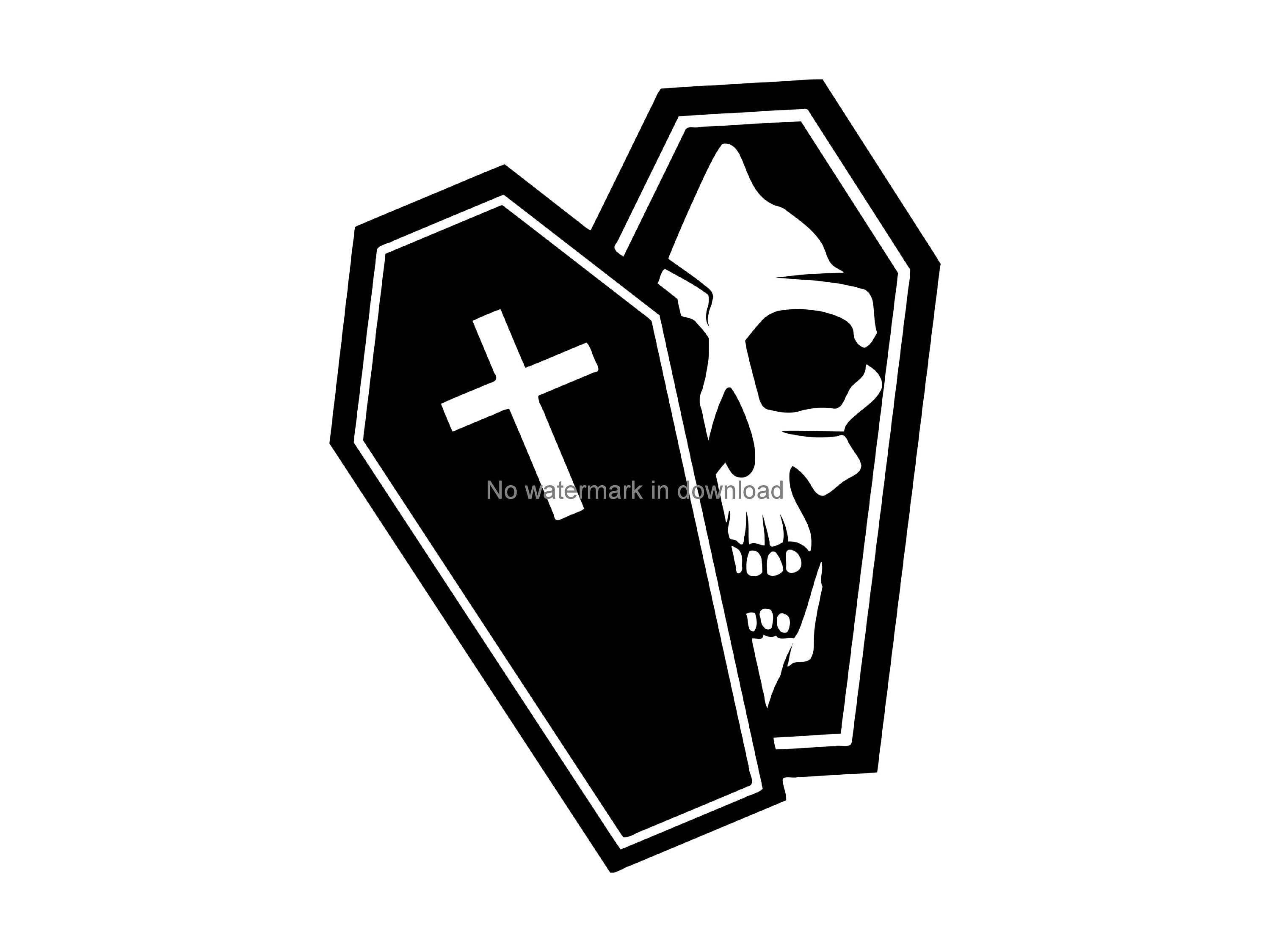 Coffin Svg Vector Halloween Svg Cut File Coffin Svg Files - Etsy Finland