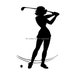 Lady Golfer Svg Cutting Image, Lady Golfer Laser Svg, Lady Golfer Svg ...