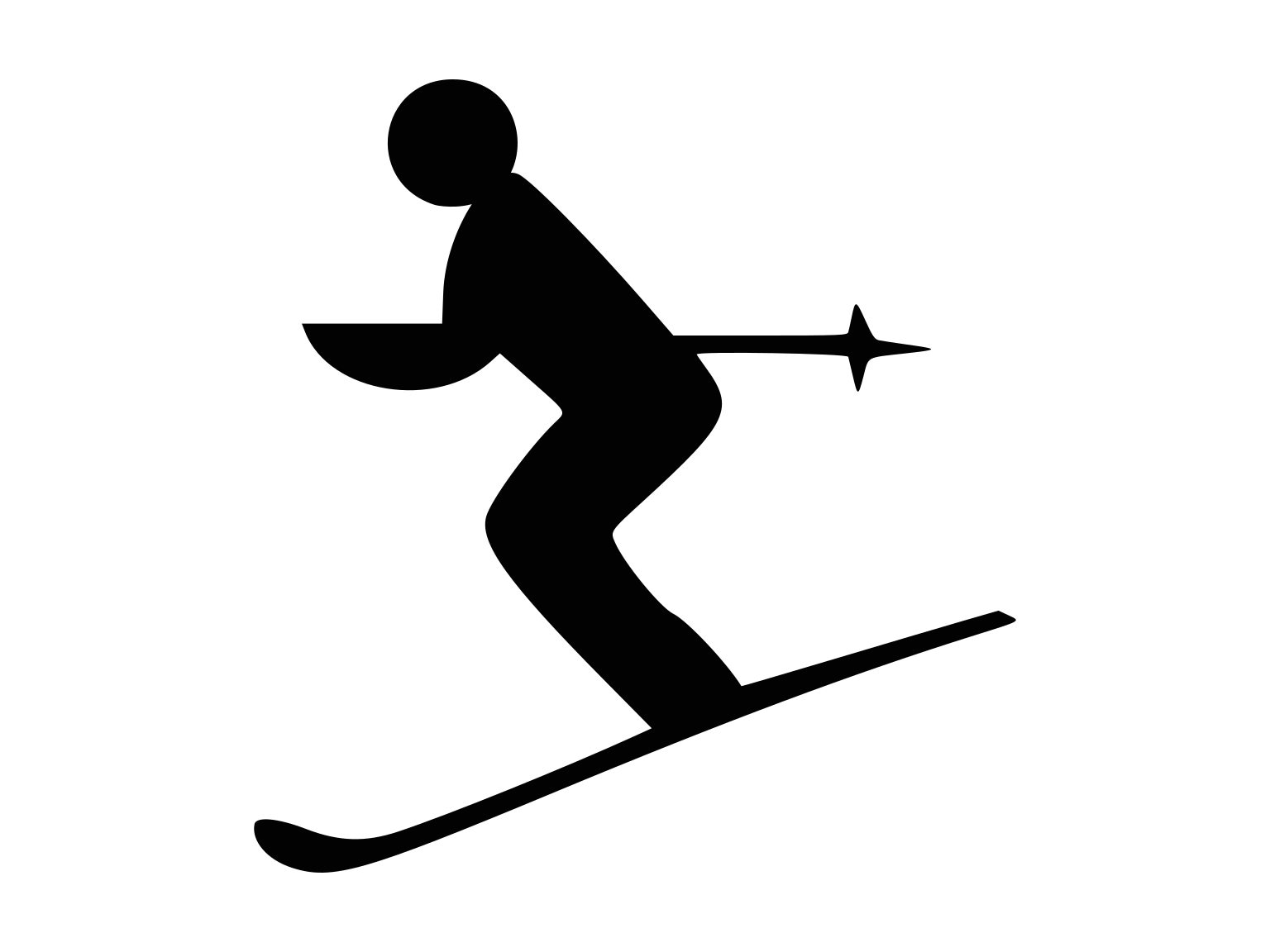 Skiing Svg Snow Skiing Svg Skier Cutting File Slopes Clipart ...