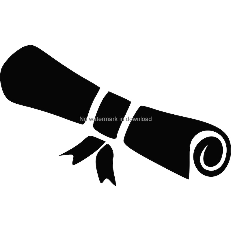Diploma Svg - Etsy