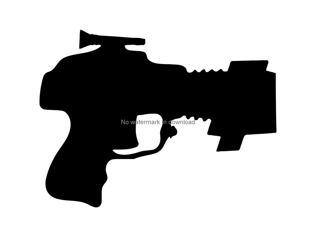 Laser Gun Svg Cutting File, Laser Gun Digital Download, Laser Gun Laser ...