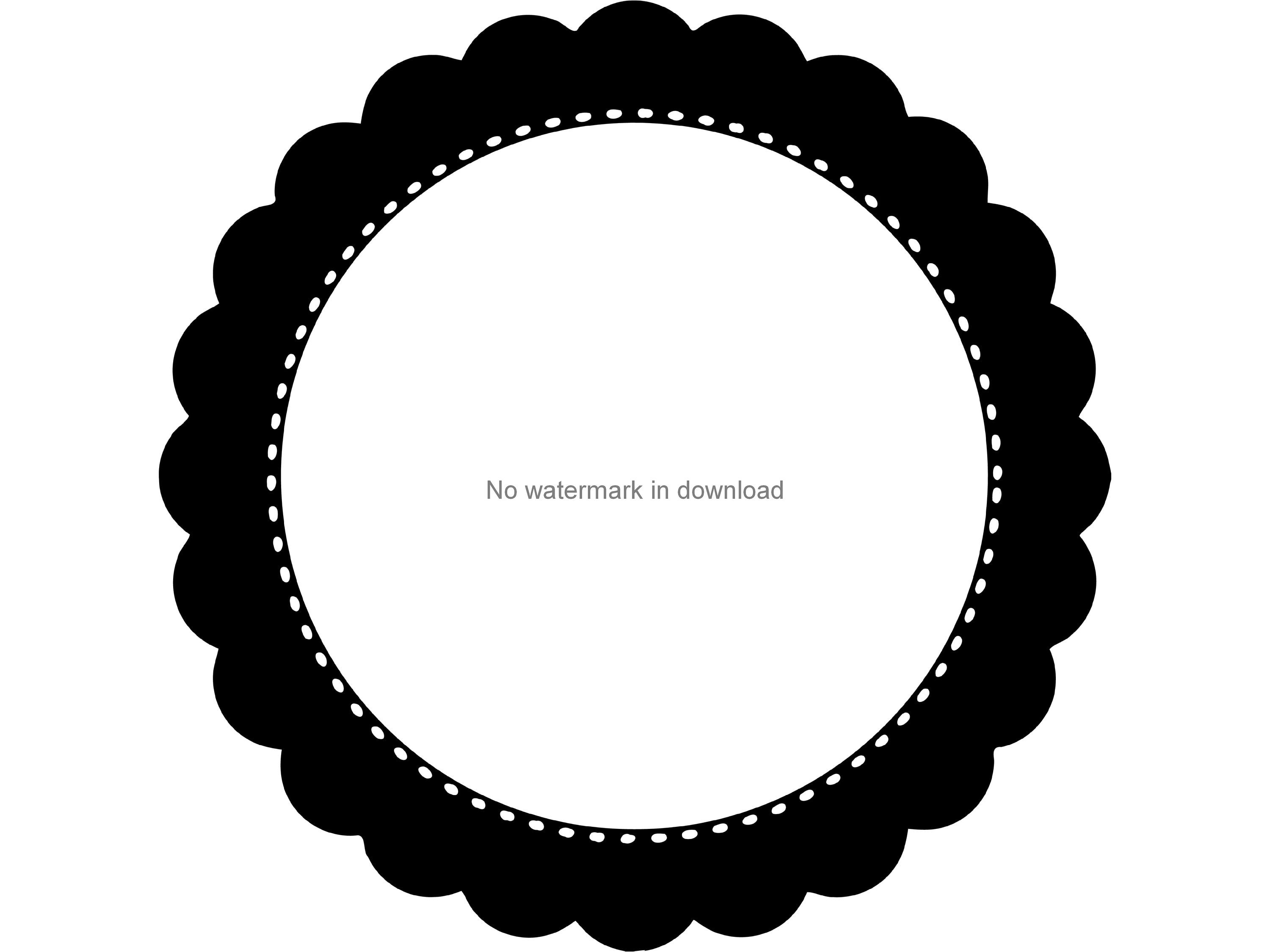 Circle Frame Png Circle Frame Clip Art Circle Frame Vector | Etsy