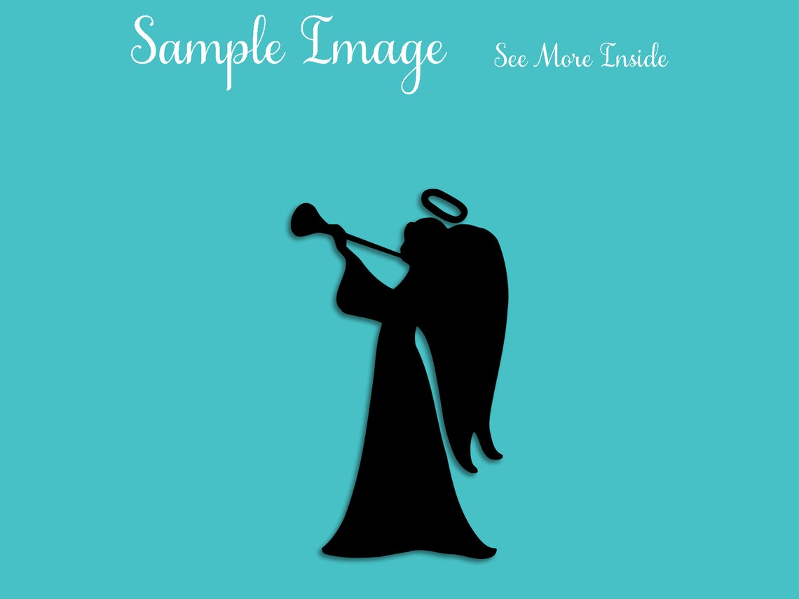 Angel Svg Angel Png Design Angel Printable Clipart Angel - Etsy