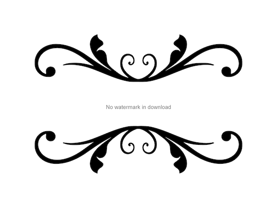 Center Flourish Vector