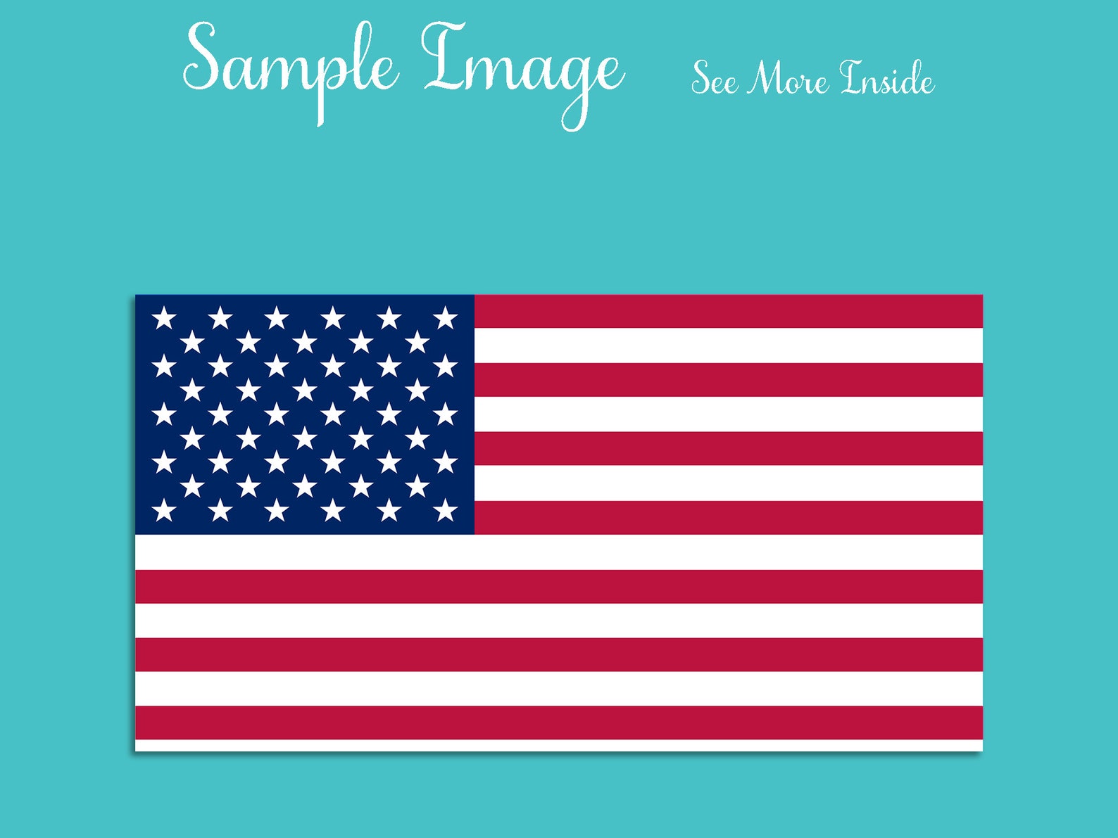 American Flag SVG: Patriotic Clipart, USA Vector (digital Download) - Etsy